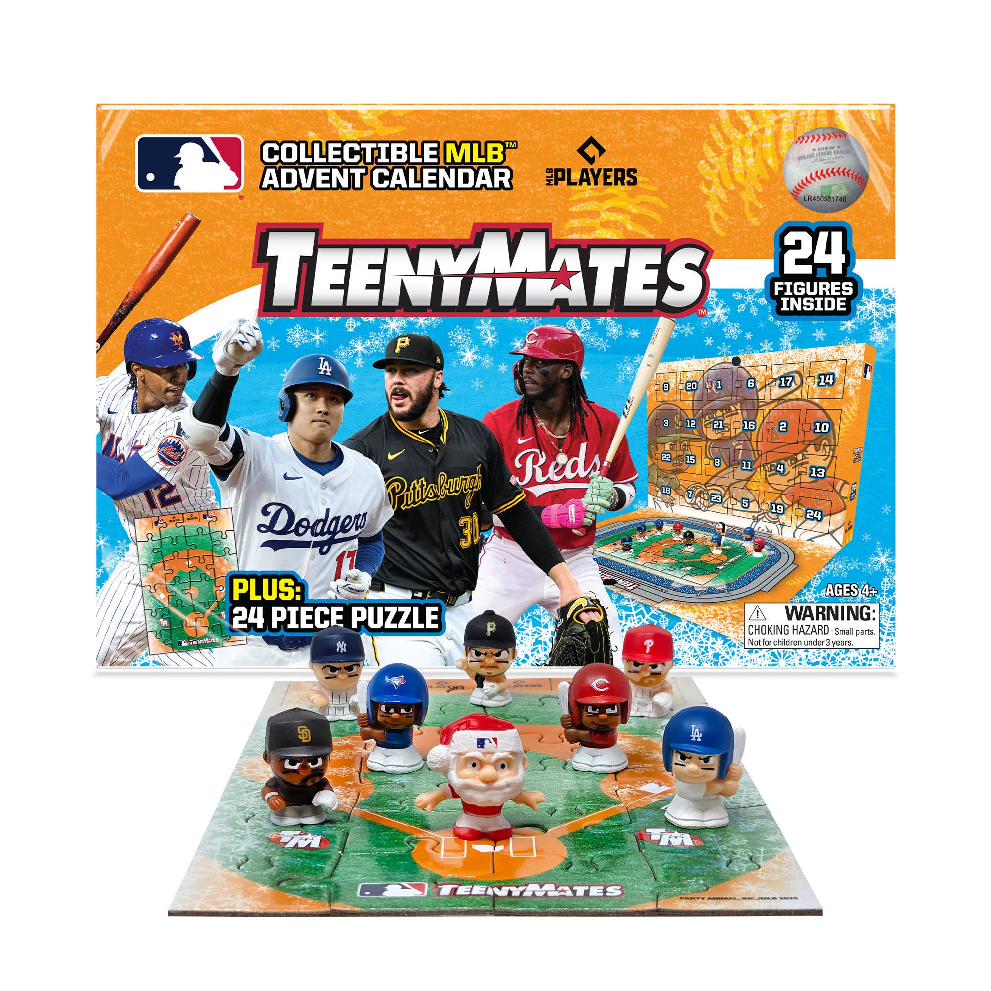 MLB TeenyMates Advent Calendar 2025 | TCPS Talon Shop
